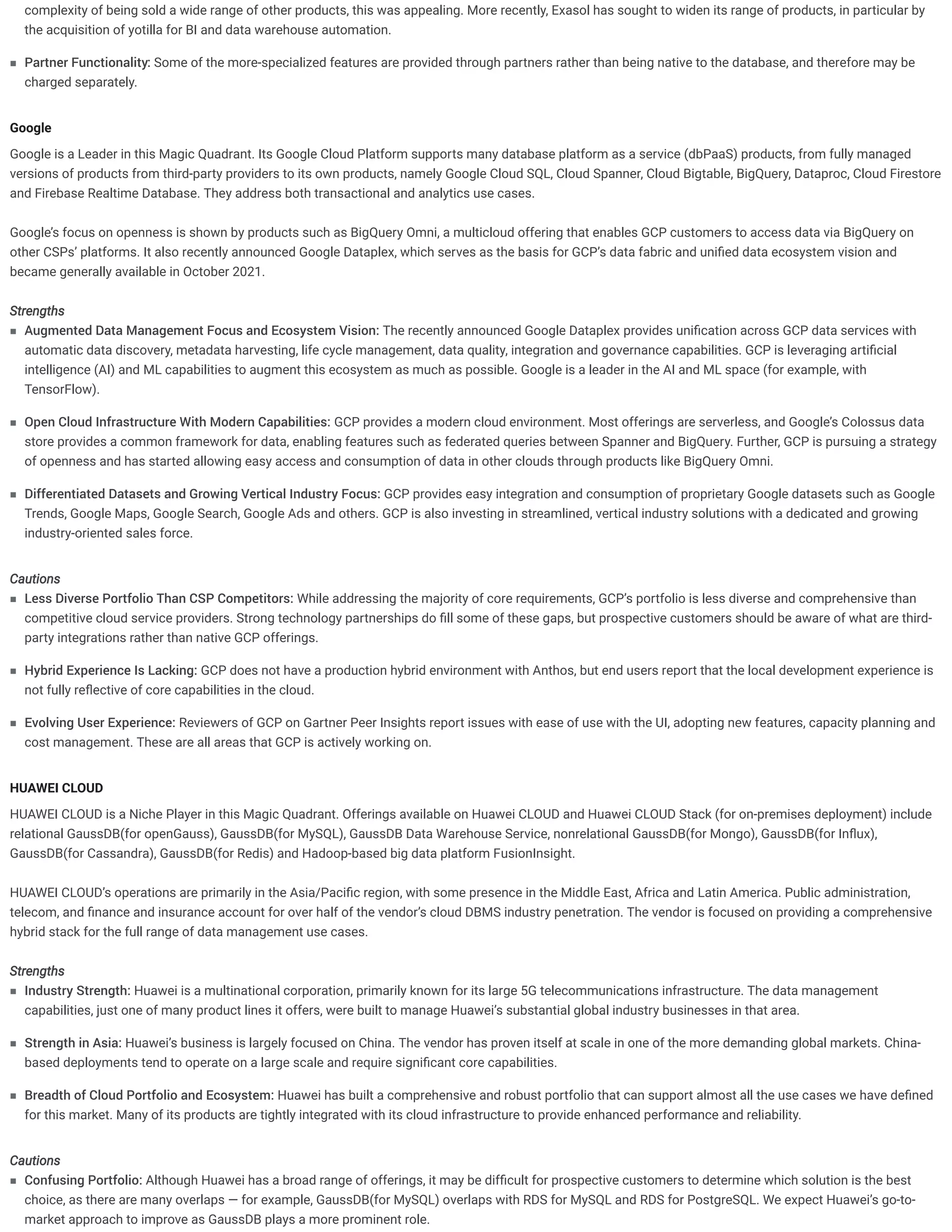 Gartner 2021 Magic Quadrant for Cloud Database Management Systems.pdf
