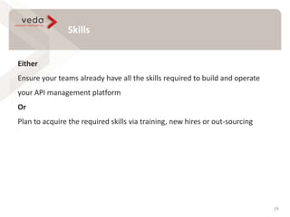 Gartner AADI Summit Sydney 2014 Implementing the Layer 7 API Management Platform | PPT