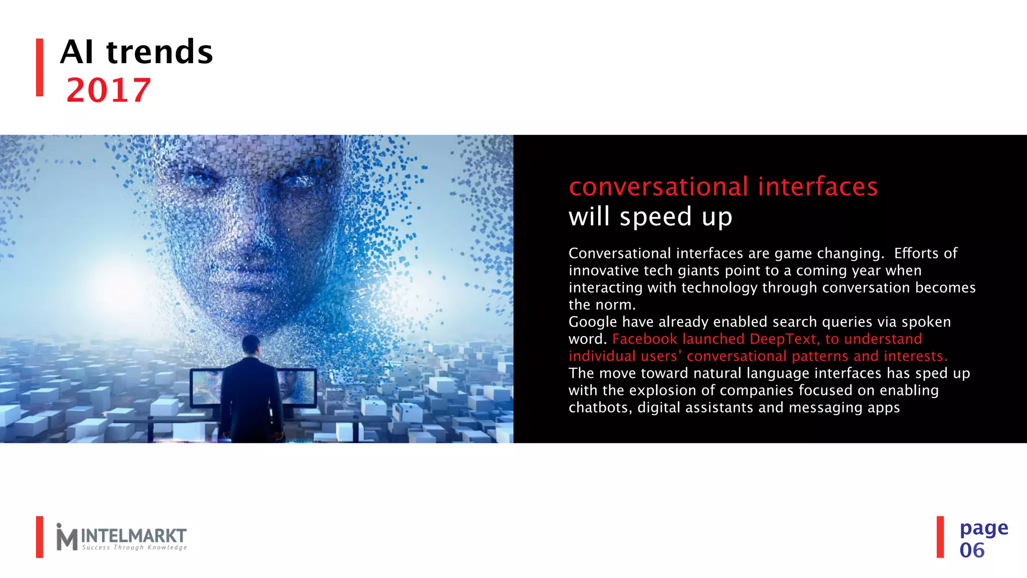 Gartner artificial intelligence 2017 trends | PPT