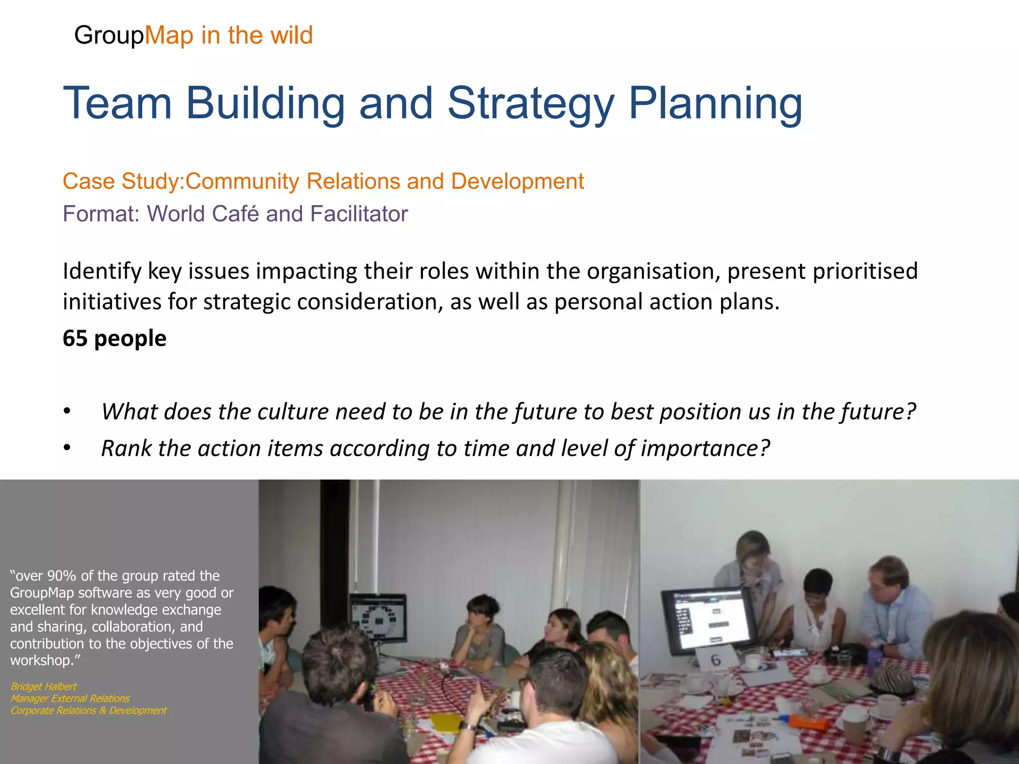 Gartner brief GroupMap | PPTX