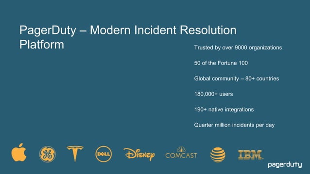 PagerDuty: Optimizing Incident Response to Deliver Amazing Digital ...