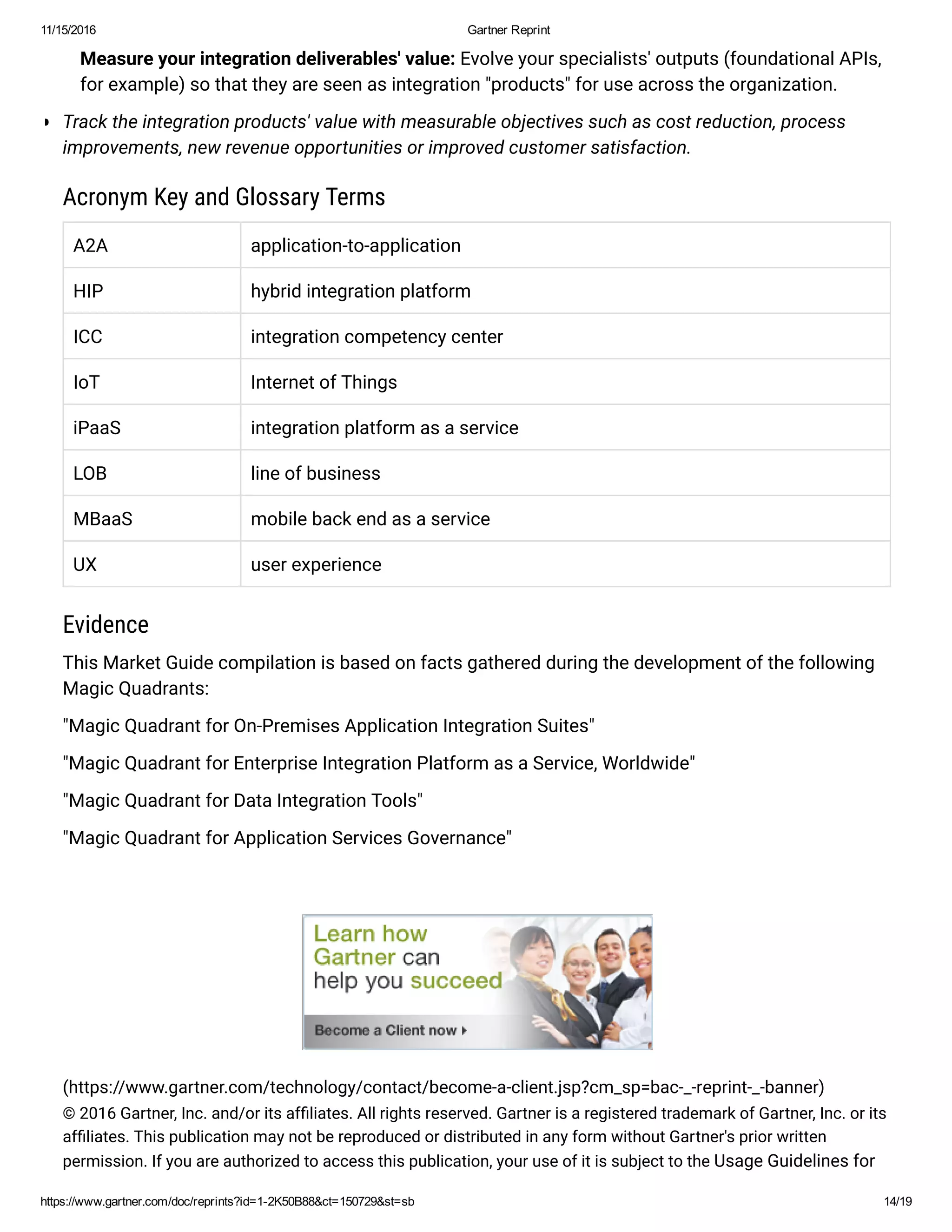 Gartner market guide for hybrid integration platform enabling ...