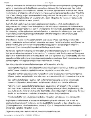 Gartner market guide for hybrid integration platform enabling ...