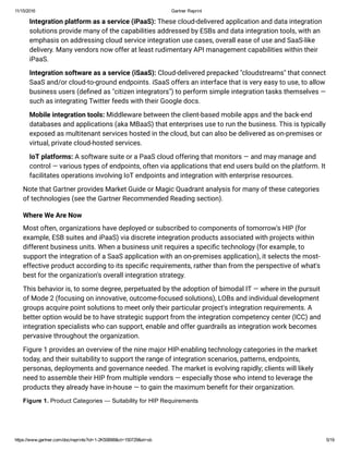 Gartner market guide for hybrid integration platform enabling ...