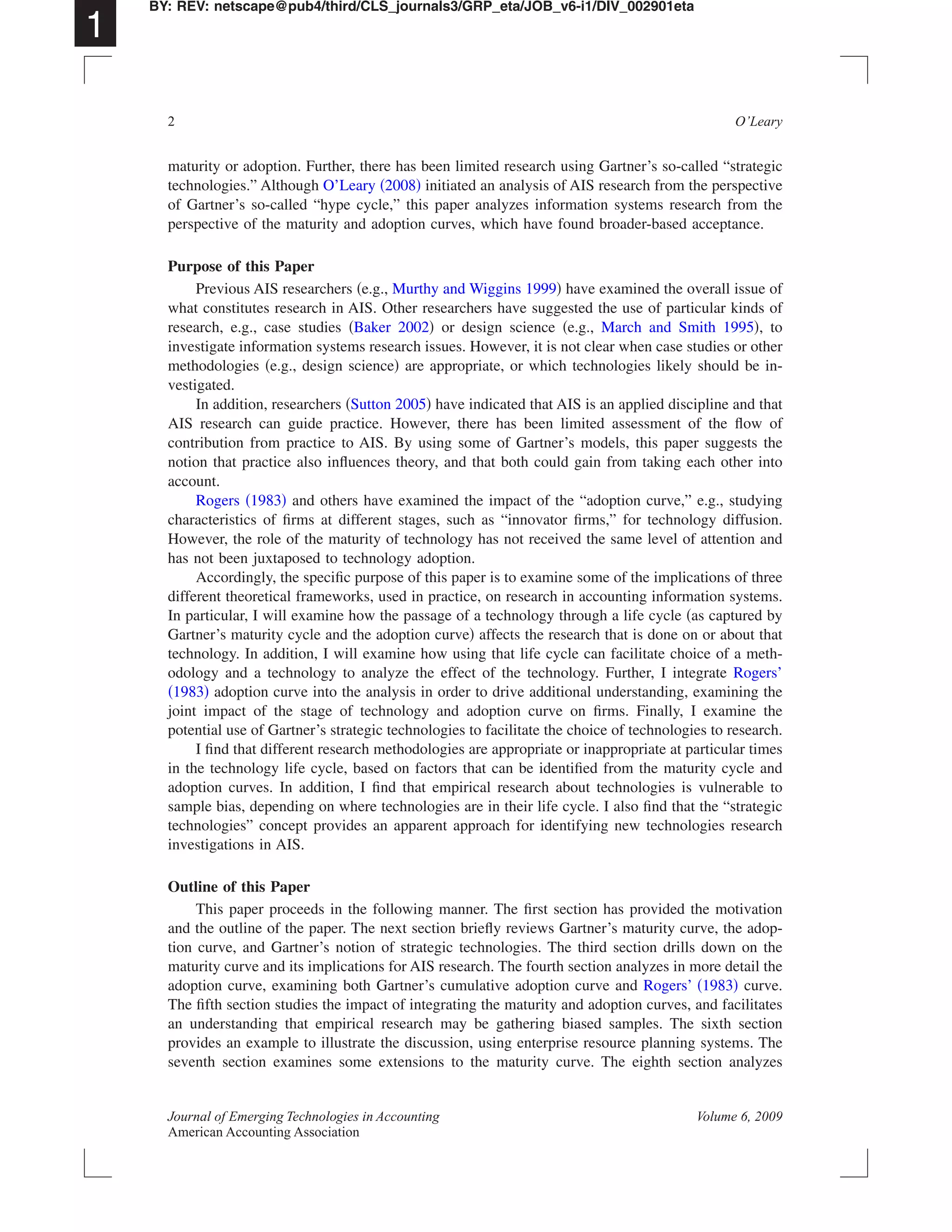 Gartner maturity and adoption 1 | PDF