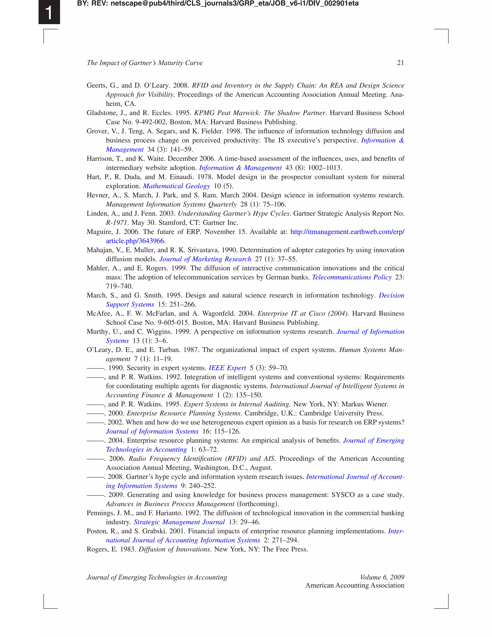 Gartner maturity and adoption 1 | PDF