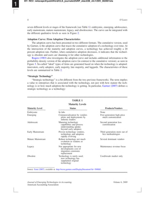 Gartner maturity and adoption 1 | PDF