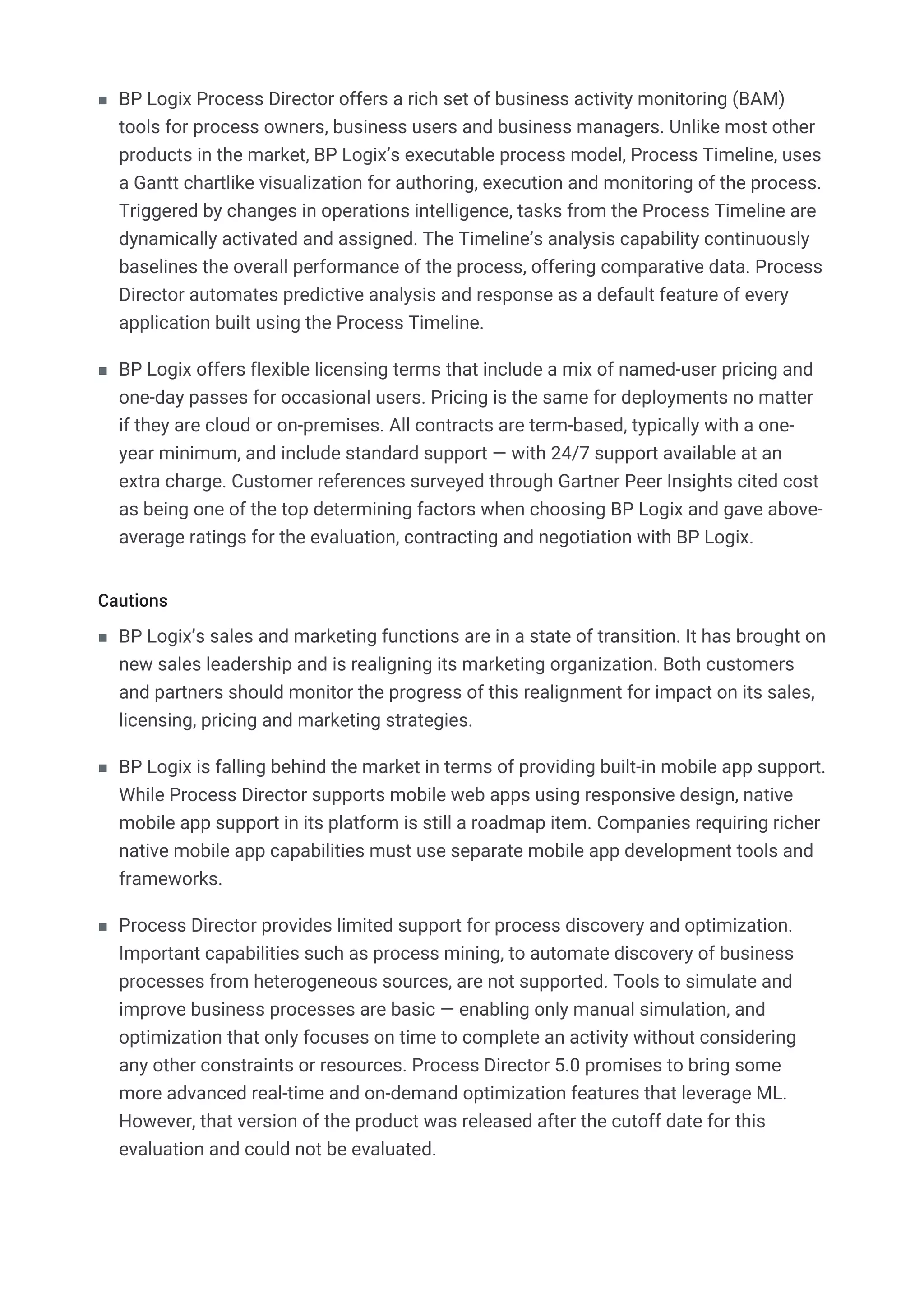 Gartner report on business process modeling | PDF | Business | Business and Finance