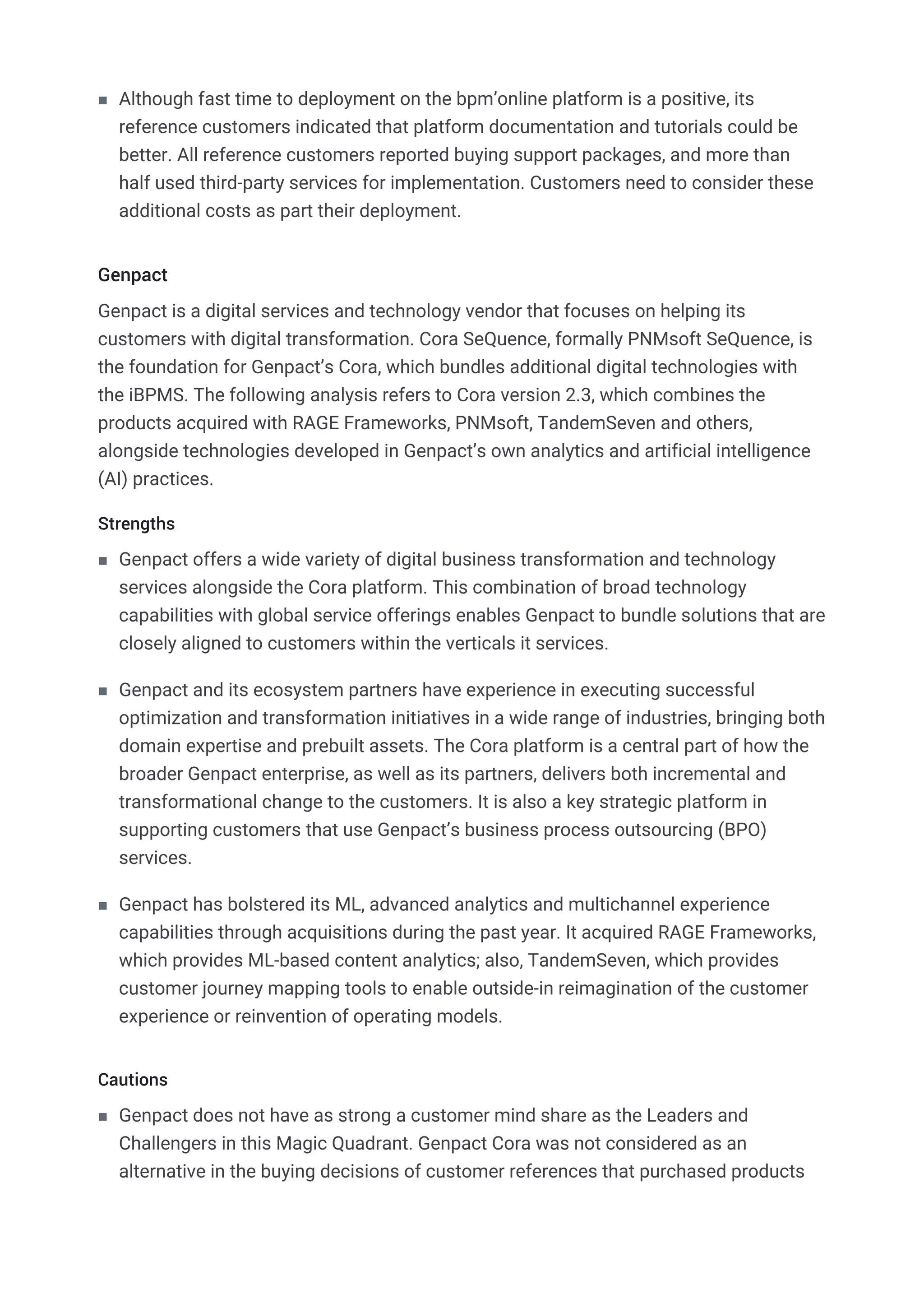 Gartner report on business process modeling | PDF | Business | Business ...