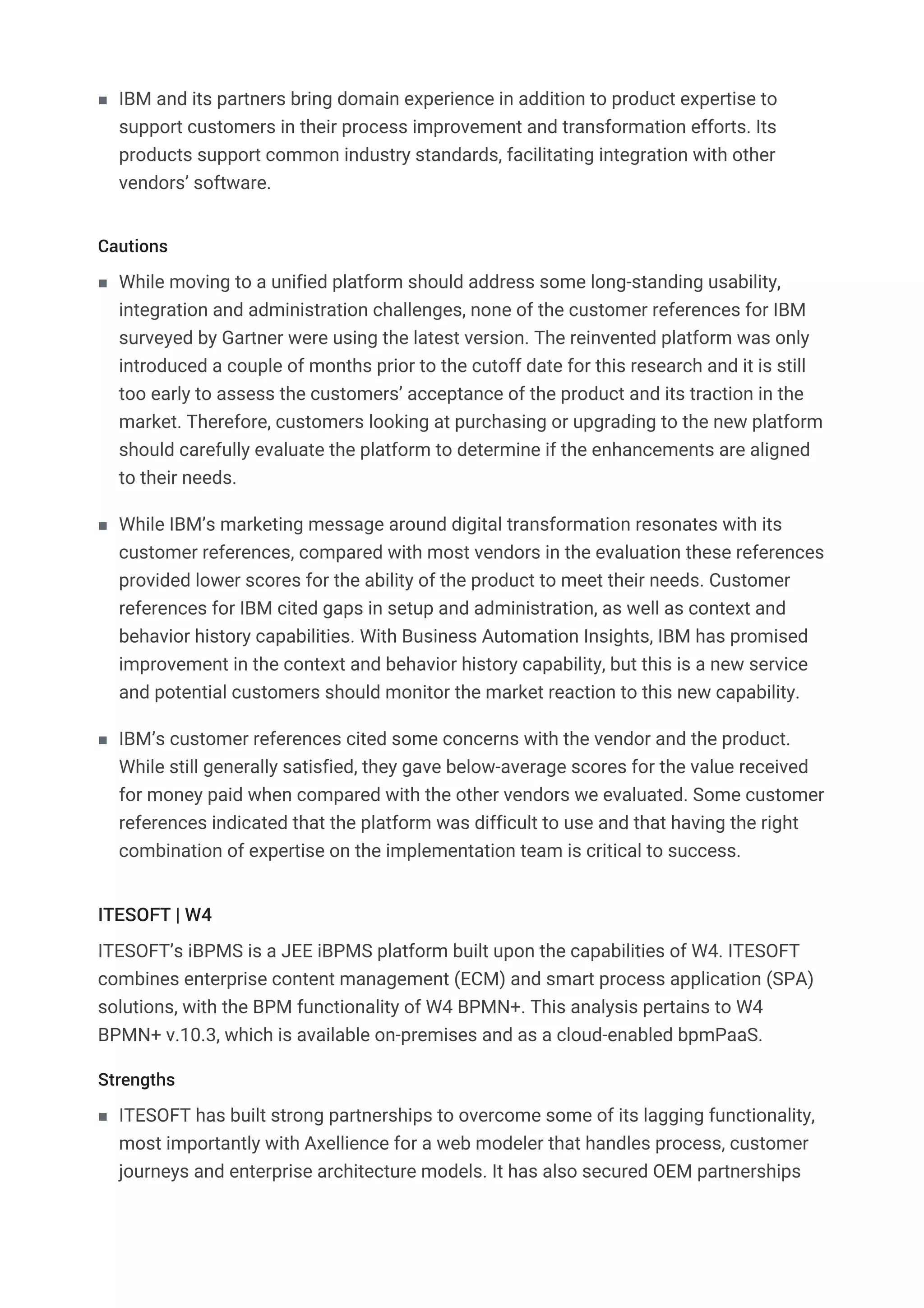 Gartner report on business process modeling | PDF | Business | Business ...