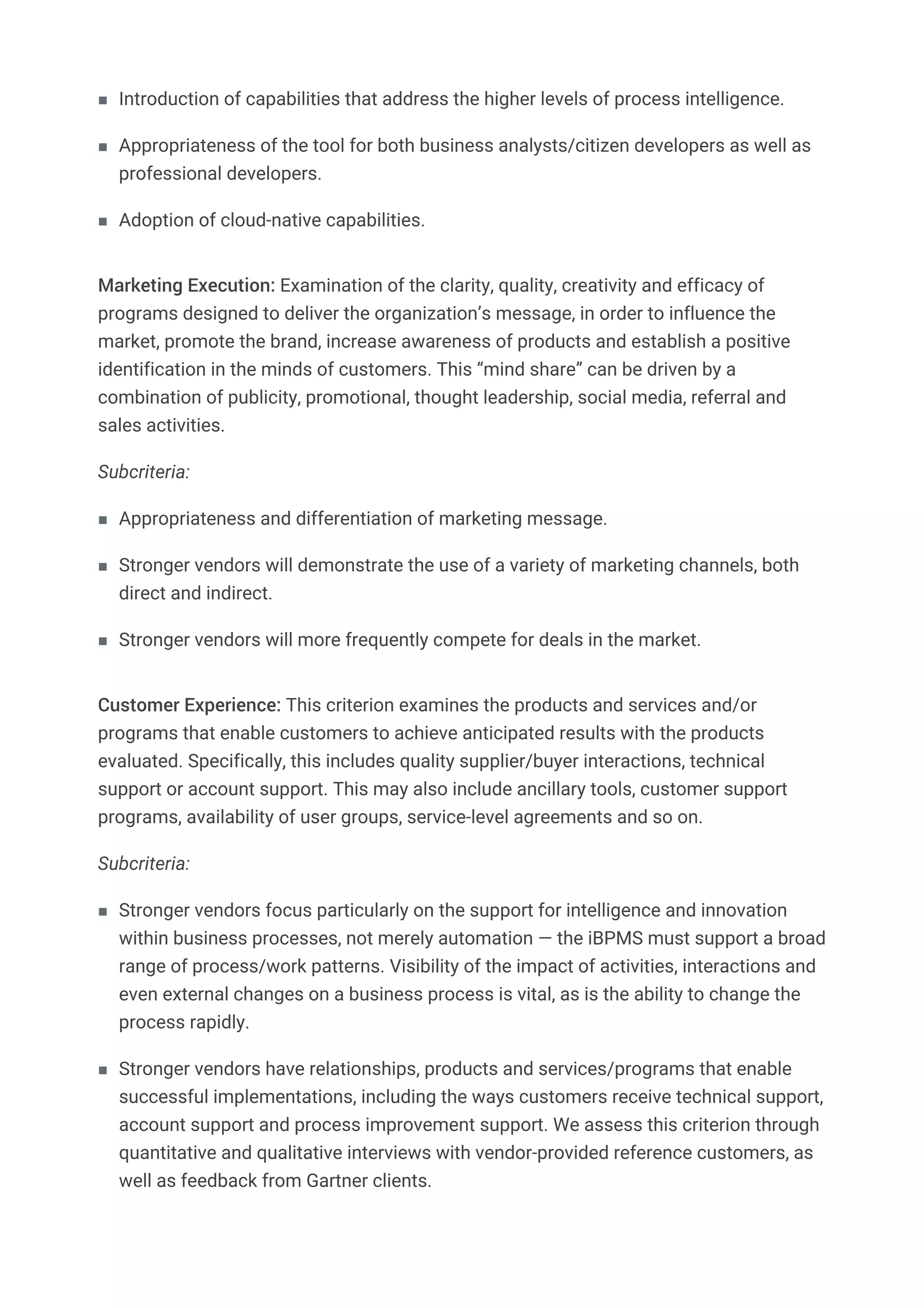 Gartner report on business process modeling | PDF | Business | Business ...