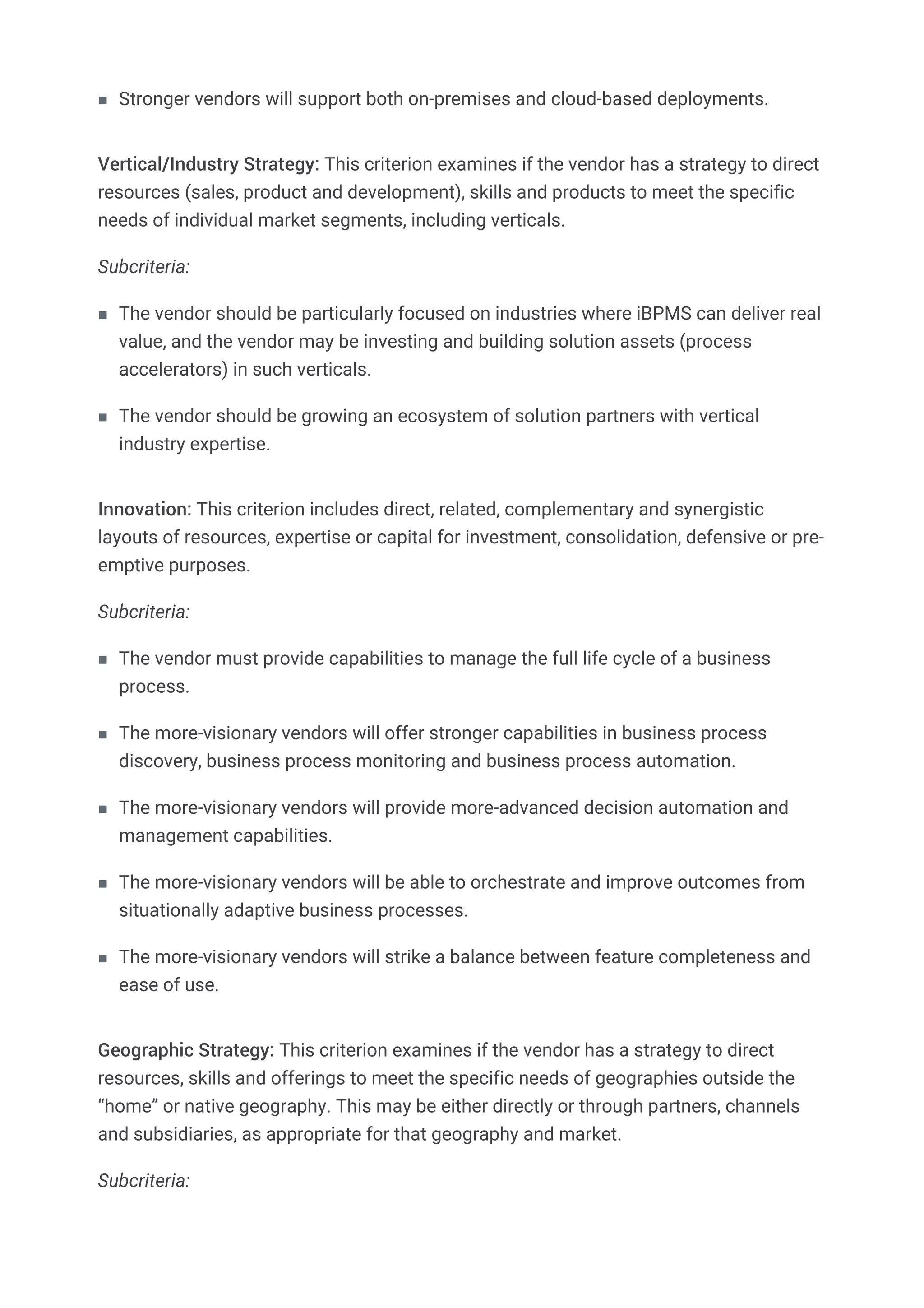 Gartner report on business process modeling | PDF | Business | Business ...