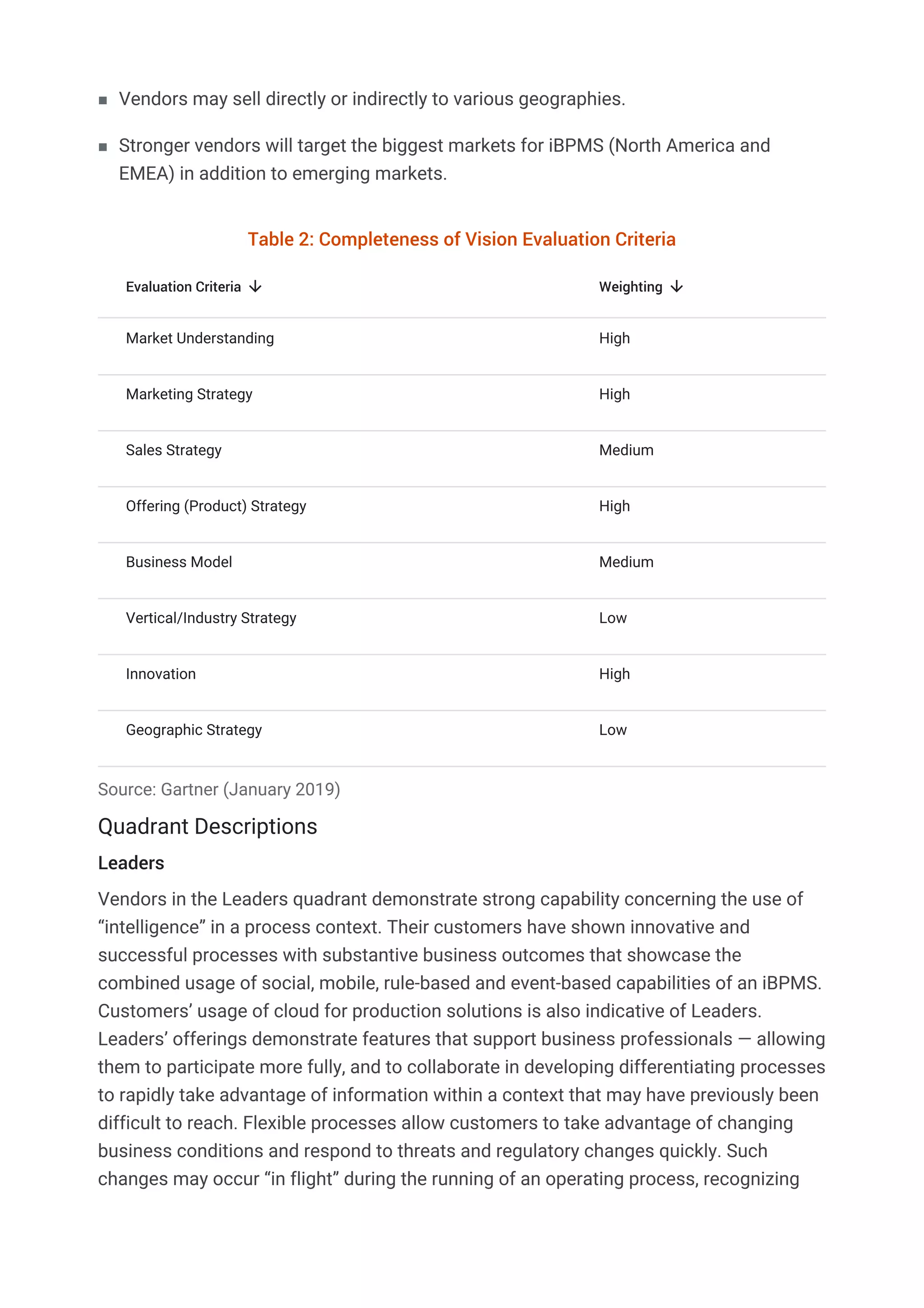 Gartner report on business process modeling | PDF | Business | Business ...