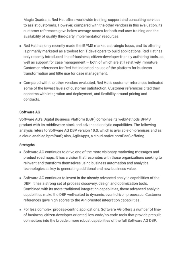 Gartner report on business process modeling | PDF | Business | Business ...