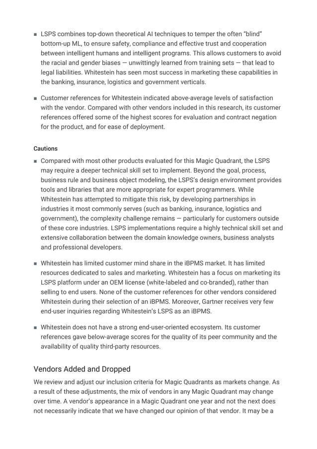 Gartner report on business process modeling | PDF | Business | Business ...