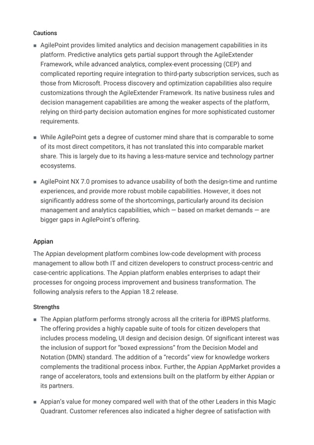 Gartner report on business process modeling | PDF | Business | Business ...