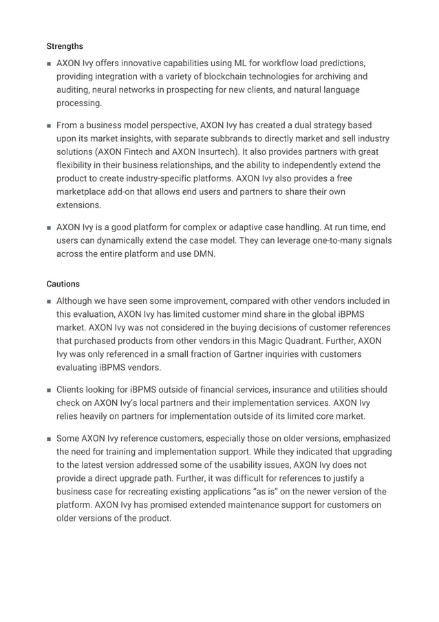 Gartner report on business process modeling | PDF | Business | Business ...