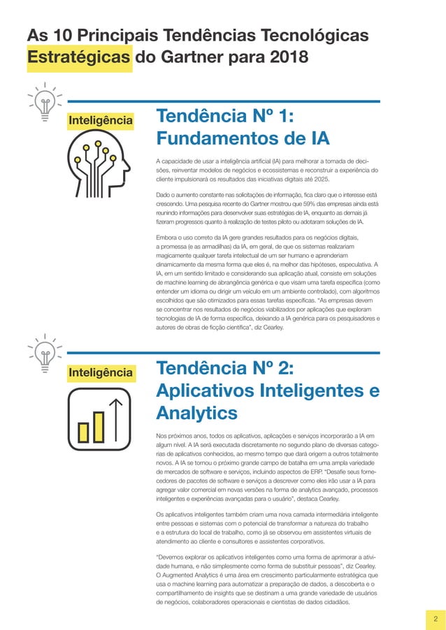 Gartners Top 10 Strategic Technology Trends For 2018 Brazil V2 Pdf