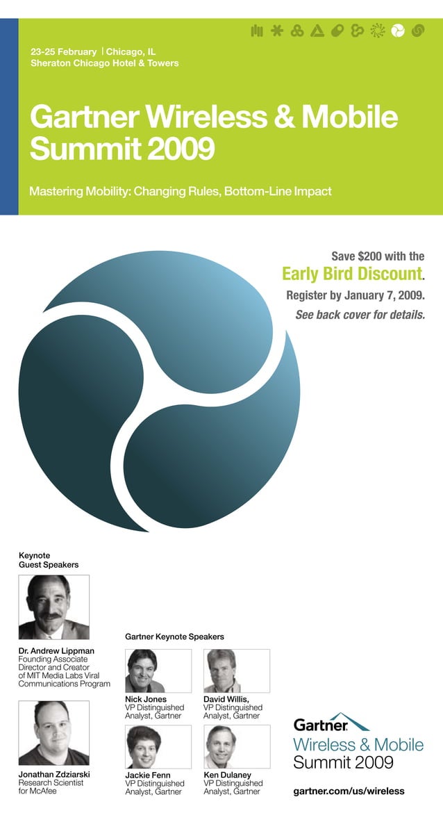 Gartner summit 2009 wireless_mobile_brochure | PDF