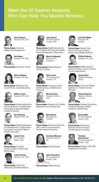 Gartner summit 2009 wireless_mobile_brochure | PDF