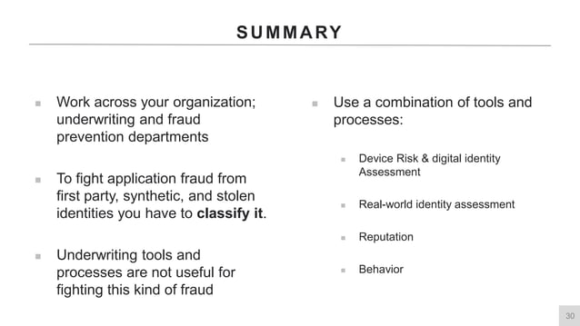 Fraud Prevention Strategies to Fight First-Party Fraud and Synthetic ...