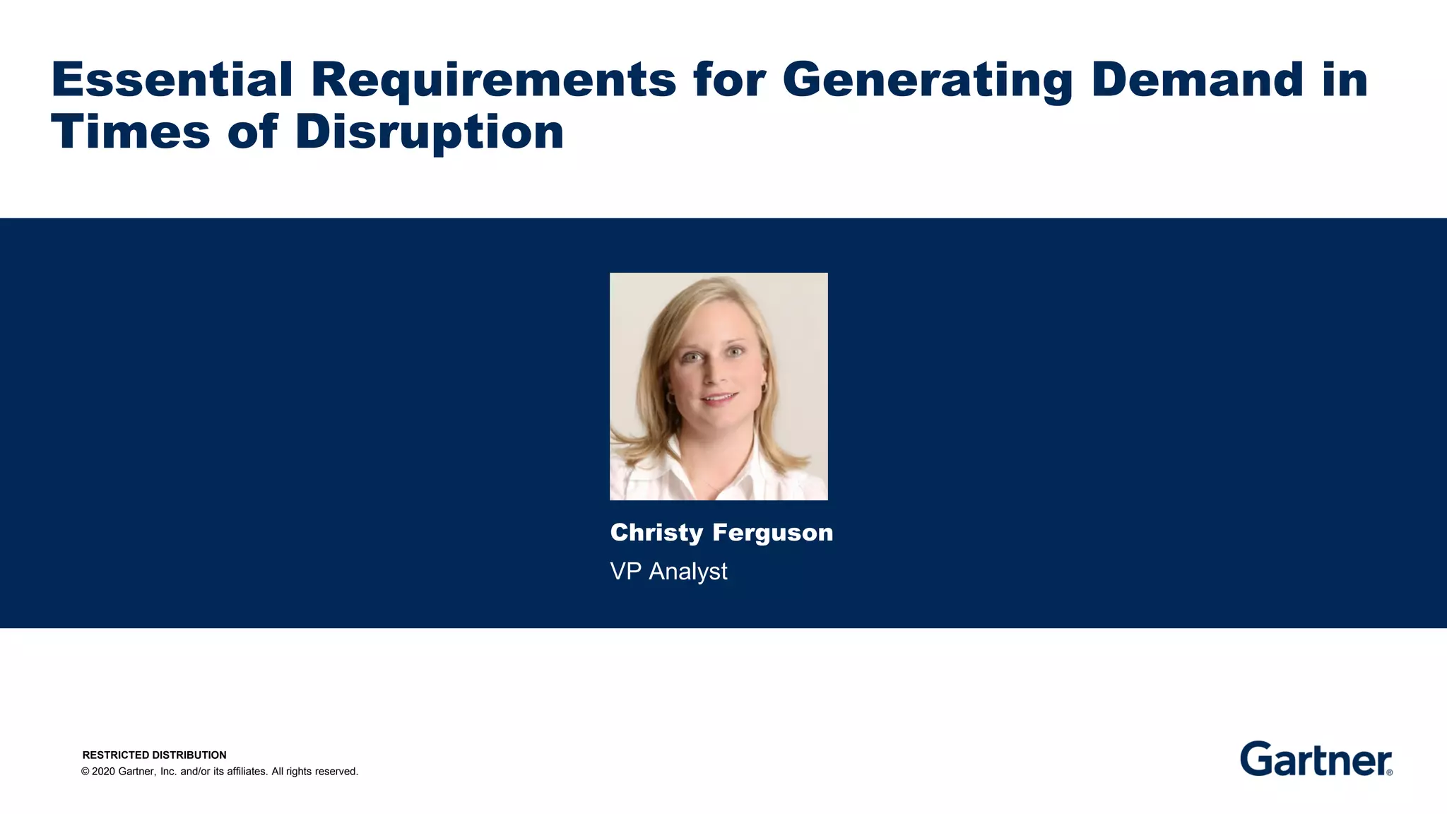 Gartner Value in Action Insights | PPT