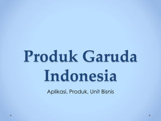 Garuda indonesia Tugas | PPTX