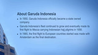 Garuda indonesia Strategy Management | PPTX