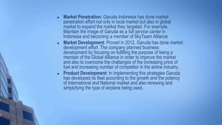 Garuda indonesia Strategy Management | PPTX