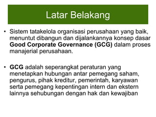 Garuda Indonesia Menuju Implementasi GCG | PDF
