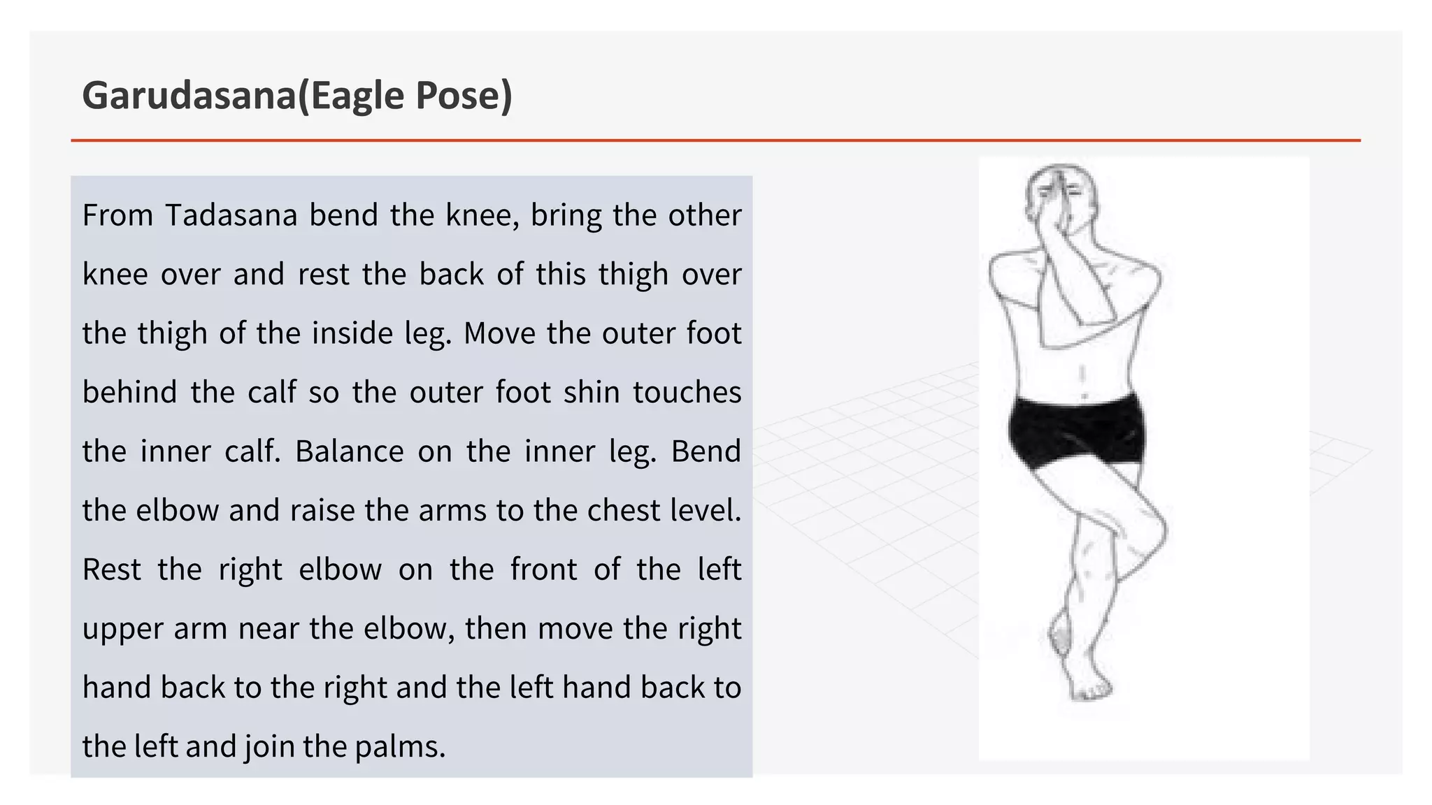 Garudasana(eagle pose)2 | PDF