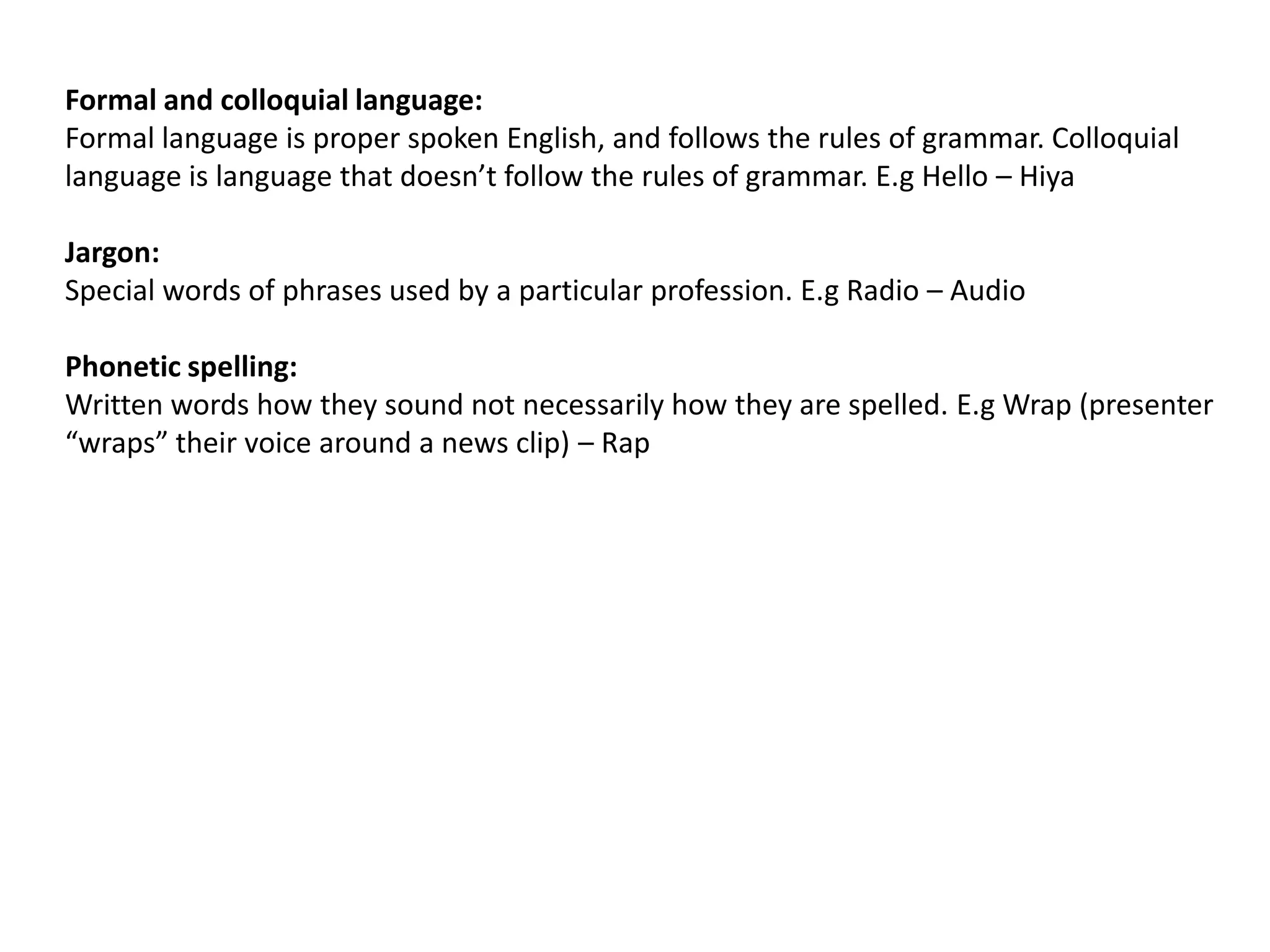 Gary assignment 1 scriptwriting for radio | PPT