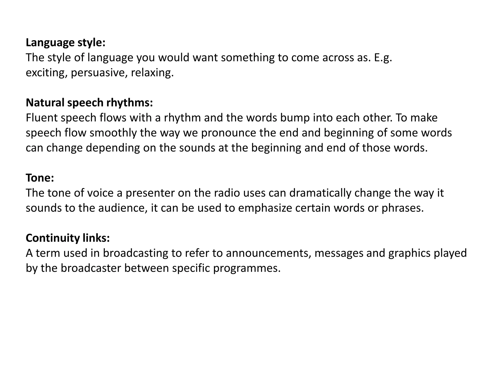 Gary assignment 1 scriptwriting for radio | PPT