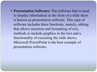 COMPUTER APPLICATION | PPTX