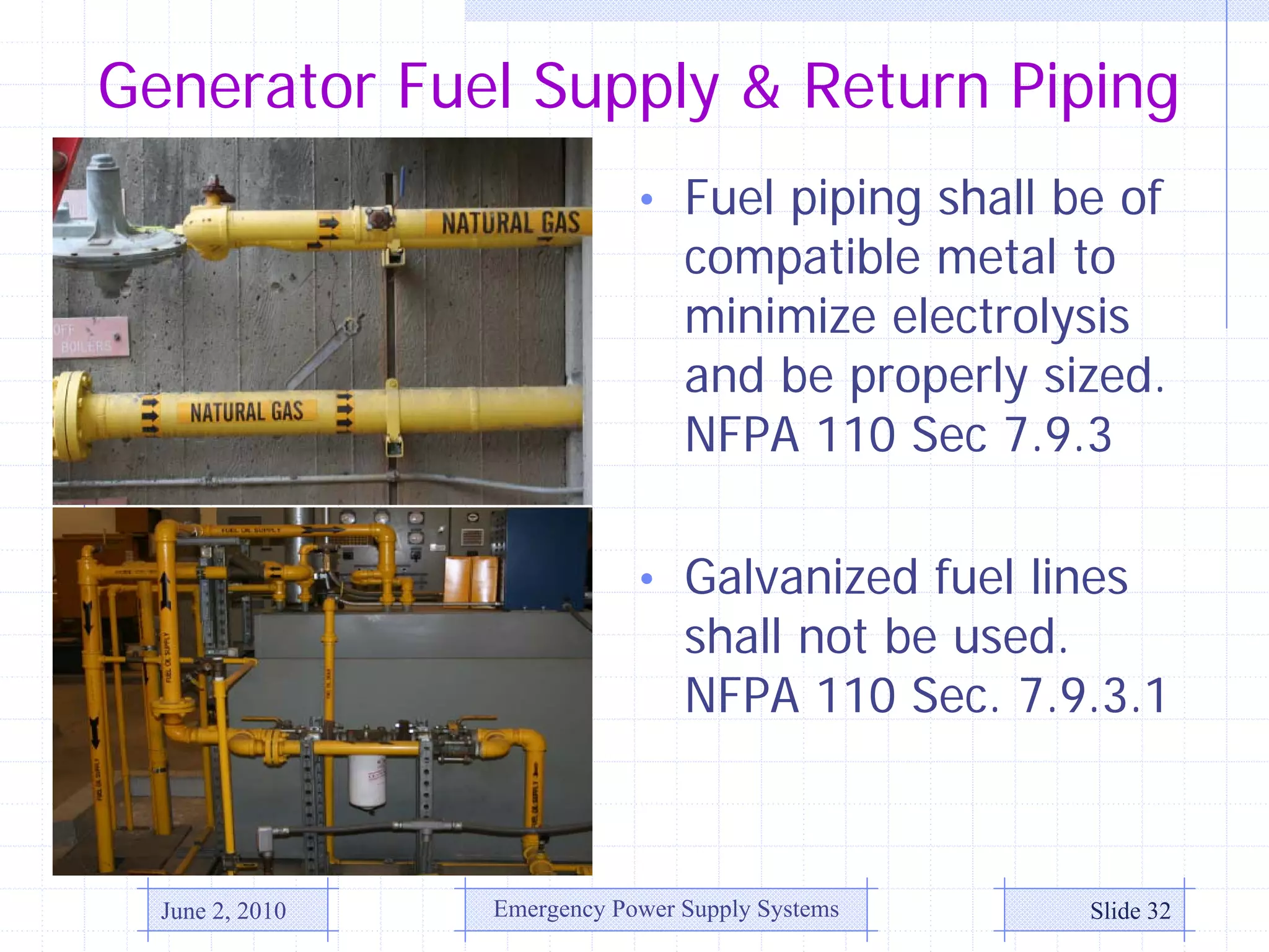 oshpd emergency power supply systems | PDF
