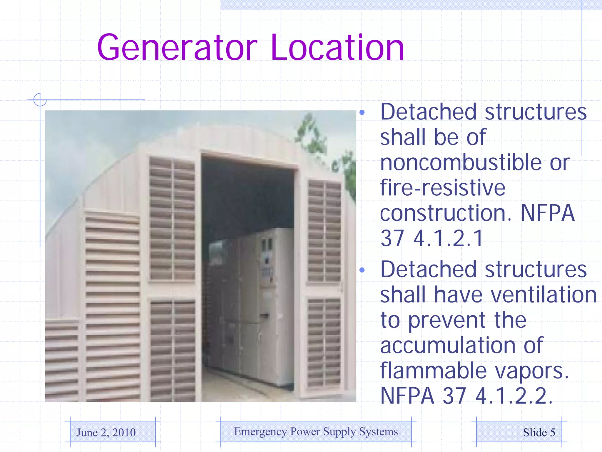 oshpd emergency power supply systems | PDF