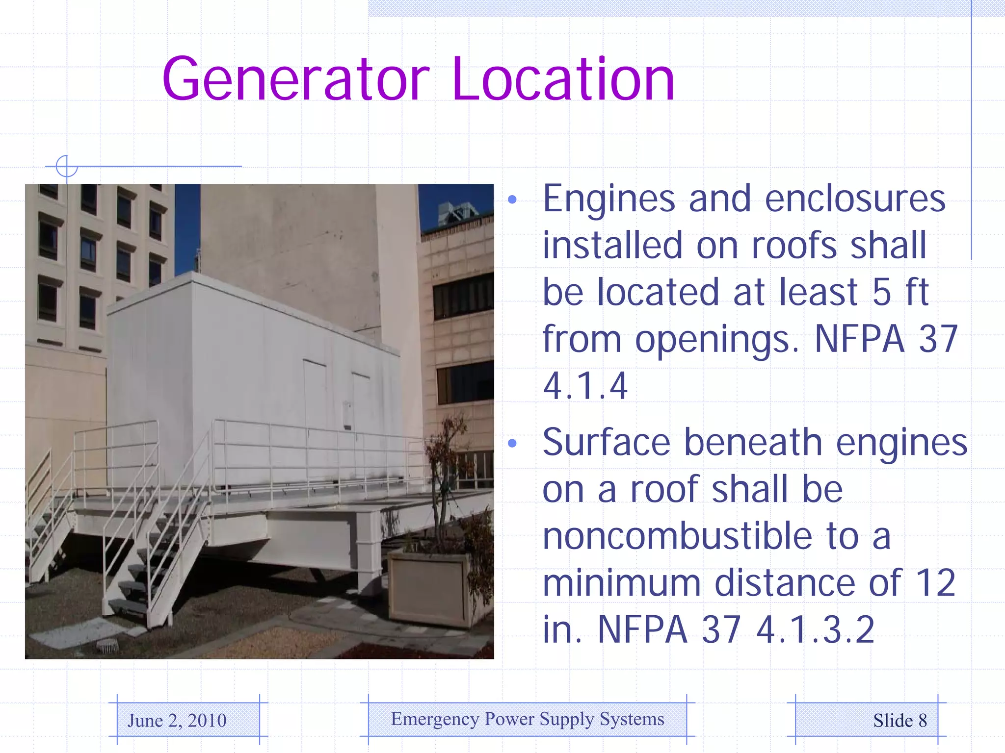 oshpd emergency power supply systems | PDF