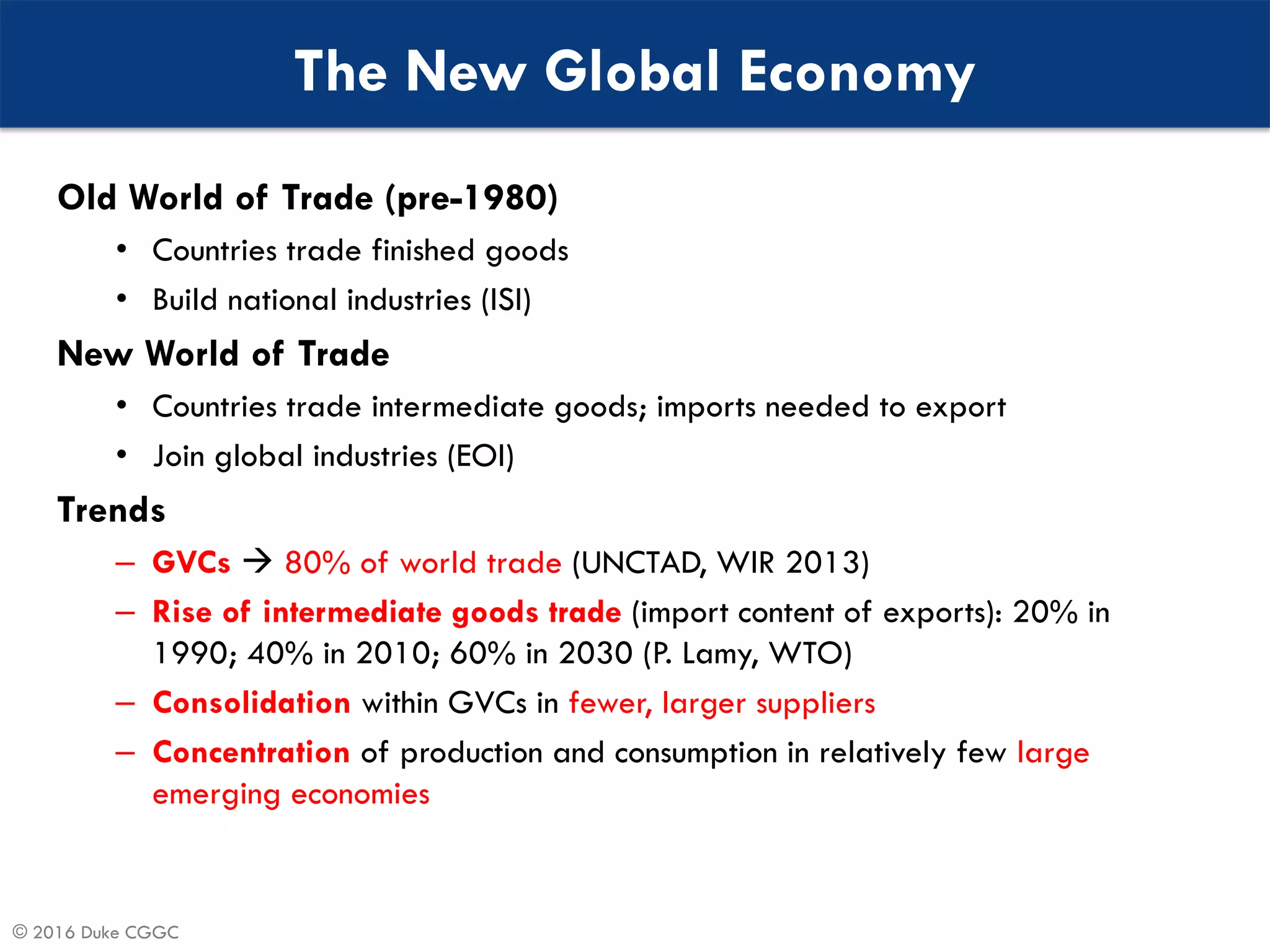 Global Value Chains and Development - Concepts and Methodologies | PDF
