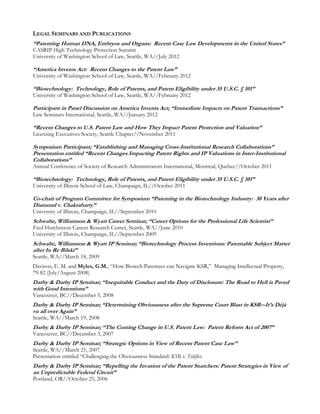 Gary M. Myles, J.D., Ph.D. -- Biotechnology, Life Sciences, and ...