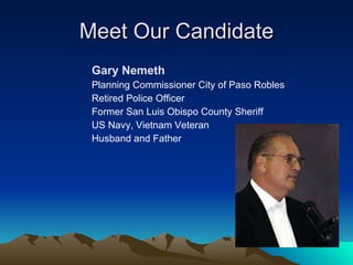 Gary Nemeth For Mayor | PPT