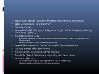Lambert Eaton Myasthenic Syndrome (LEMS) | PPT