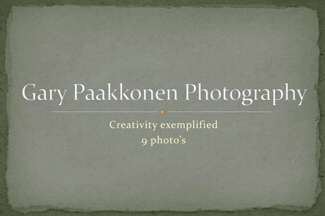 Gary Paakkonen Photography | PPTX
