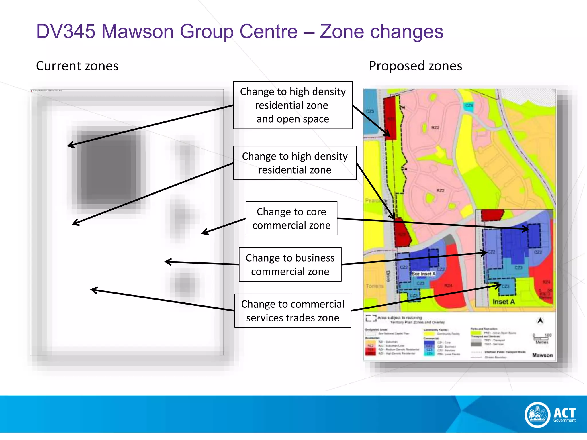 Gary rake presentation dv344 woden and dv345 mawson | PPTX