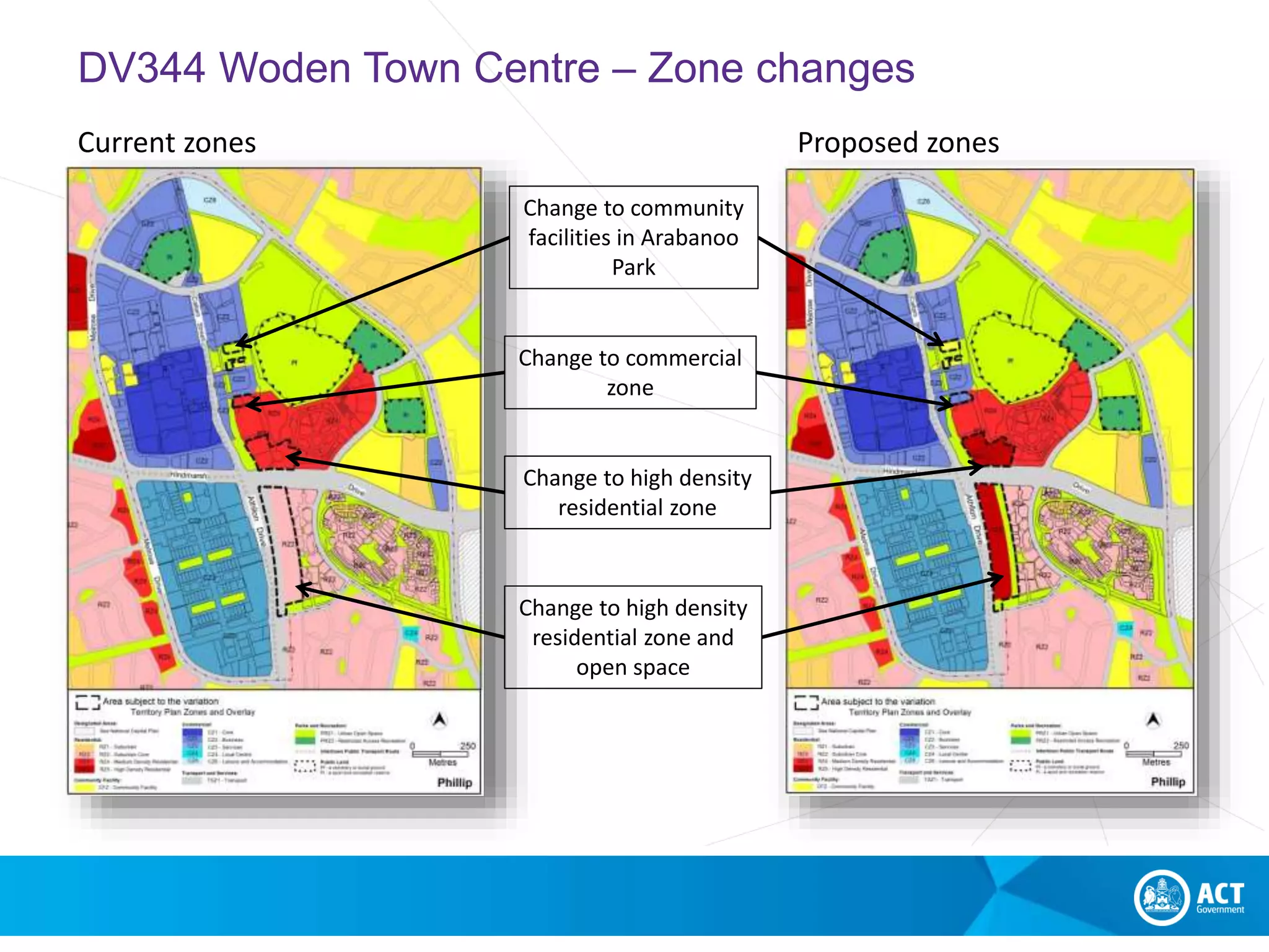 Gary rake presentation dv344 woden and dv345 mawson | PPTX