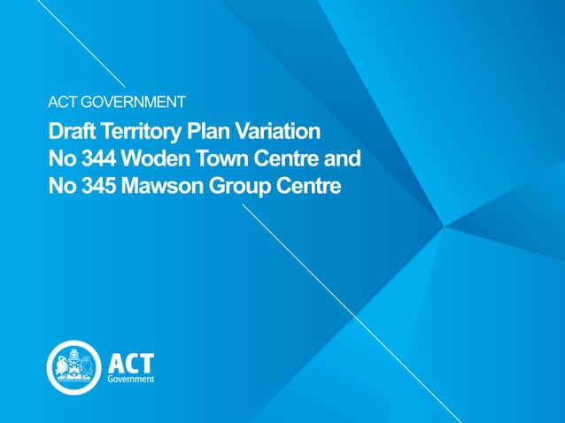Gary rake presentation dv344 woden and dv345 mawson | PPTX