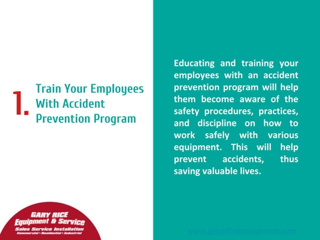 5 Tips To Ensure Safety At Your Automotive Workplace | PPTX ...