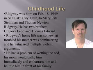 Gary Ridgway Son Matthew Ridgway