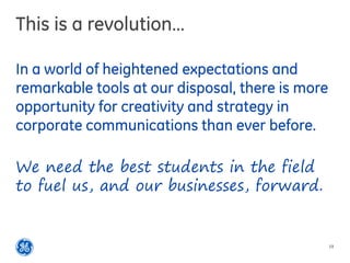 Gary Sheffer GE Keynote | PPT