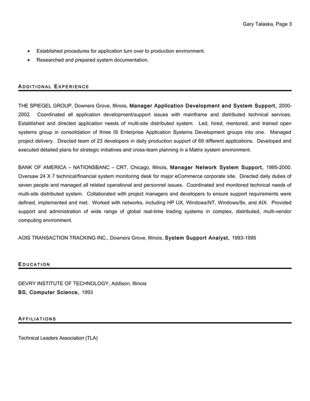 Gary talaska resume 101821 | PDF