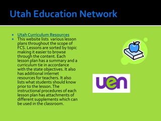 FCS PFD resources | PPT